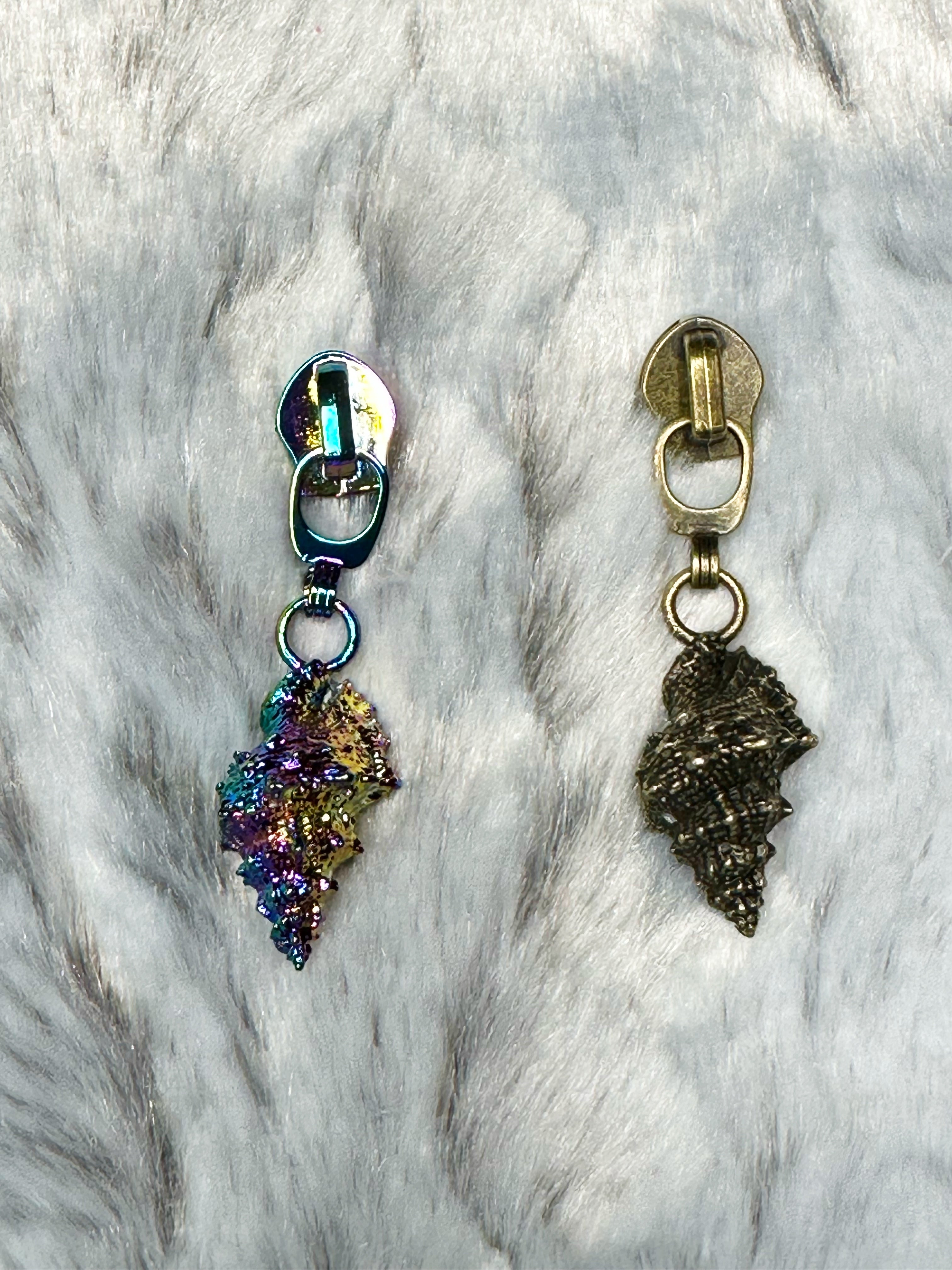 Conch Shell Zipper Pull – RAW DESIGNS CCTX