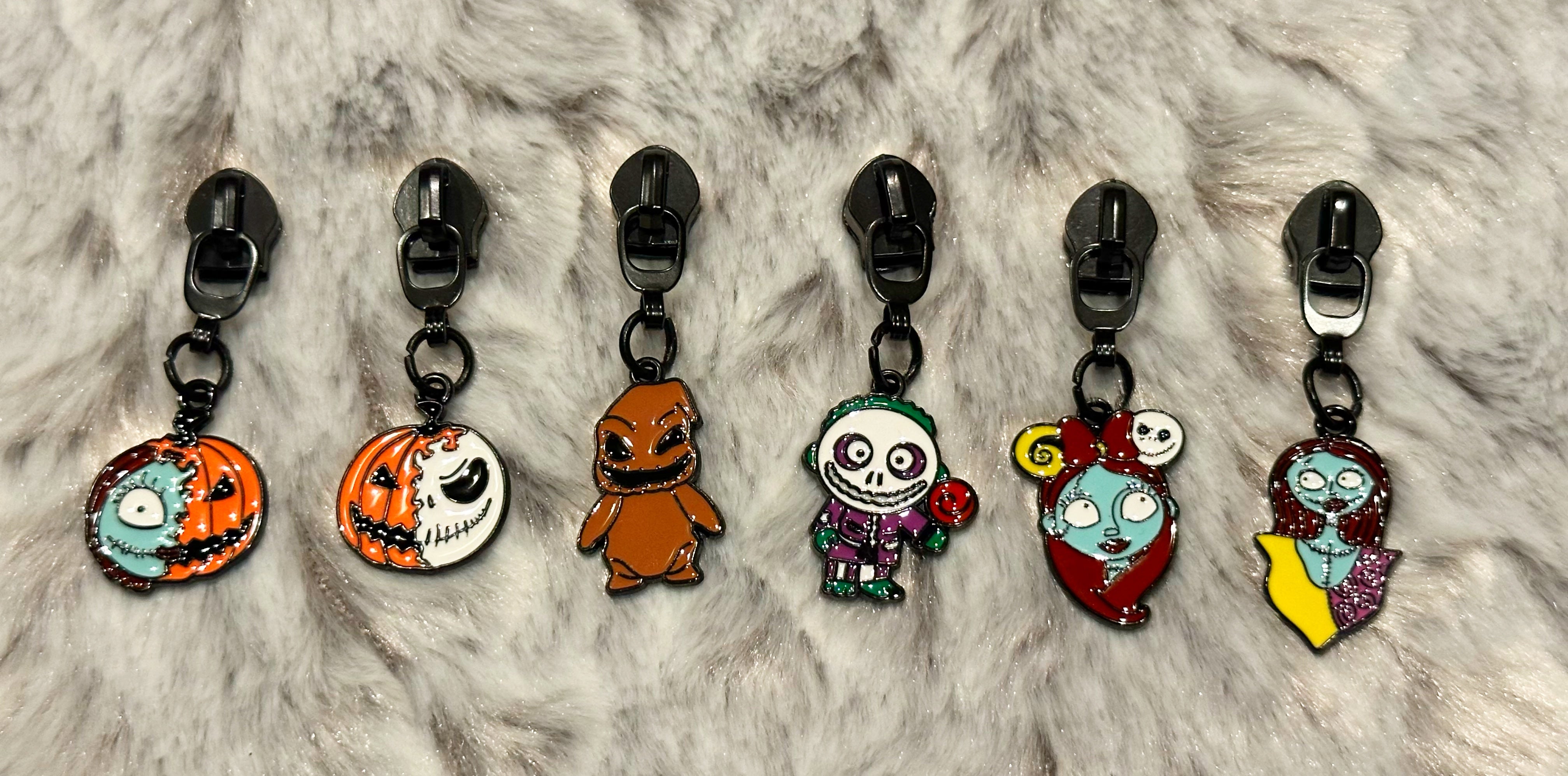 NBC Buddies Zipper Pulls (enamel) – RAW DESIGNS CCTX