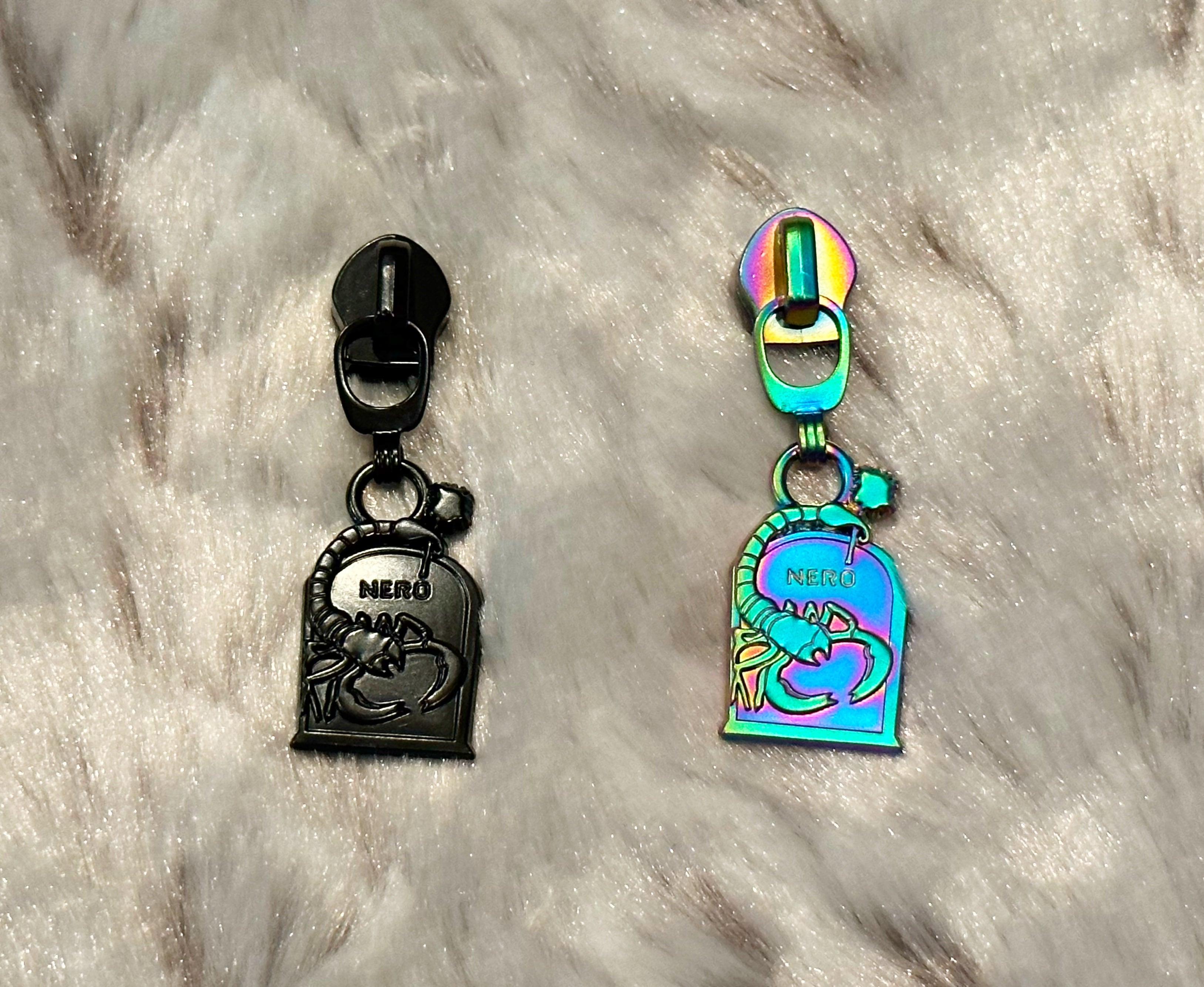 Scorpion Tombstone Zipper Pull – RAW DESIGNS CCTX