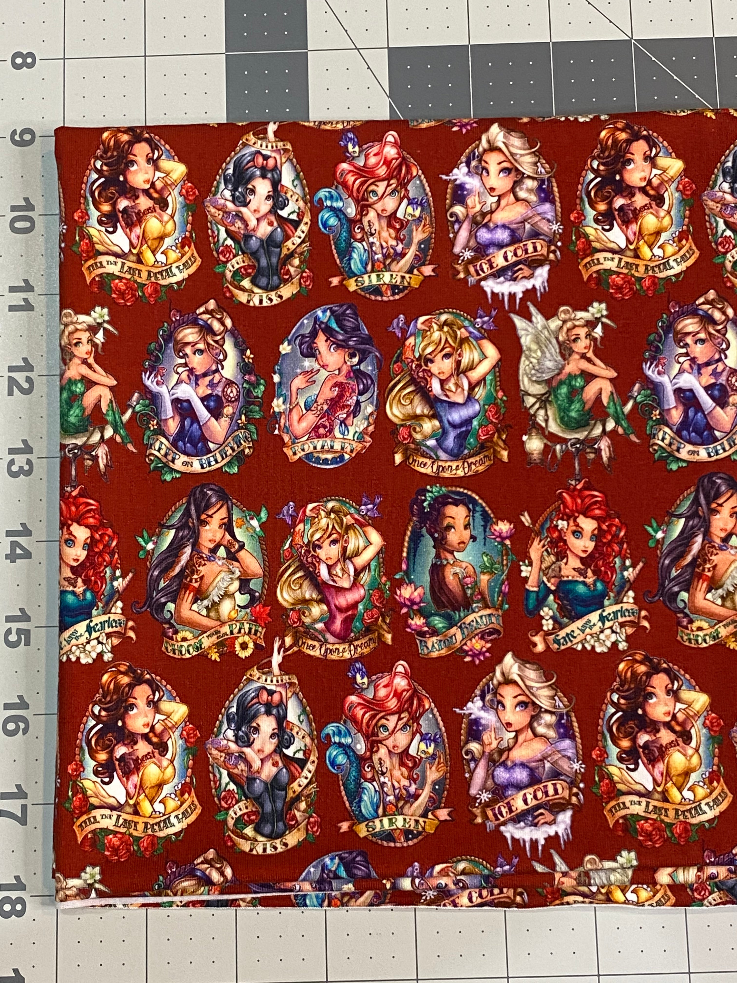 Pinup Princesses Burgundy (Small Scale) – RAW DESIGNS CCTX