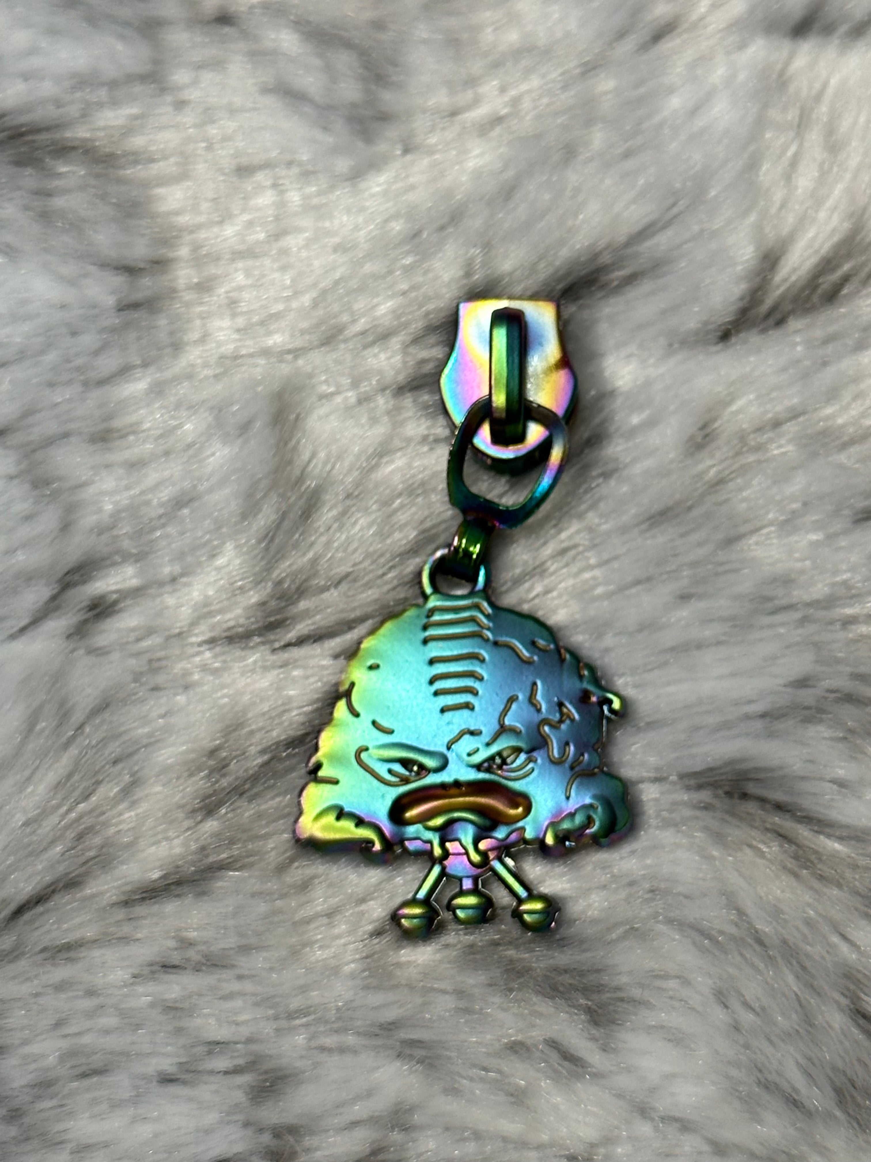 Krang/Brain Zipper Pull (rainbow) – RAW DESIGNS CCTX